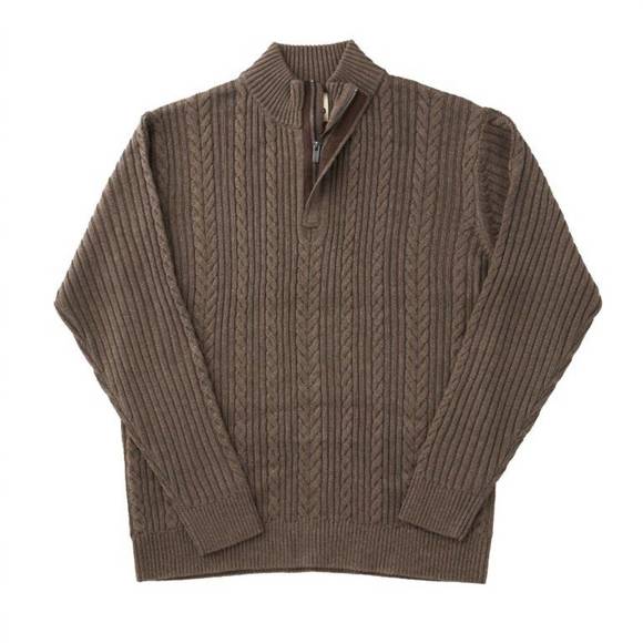F/X FUSION | Sweaters | New Fx Fusion Mens Trend 4 Zip Cable Mock ...